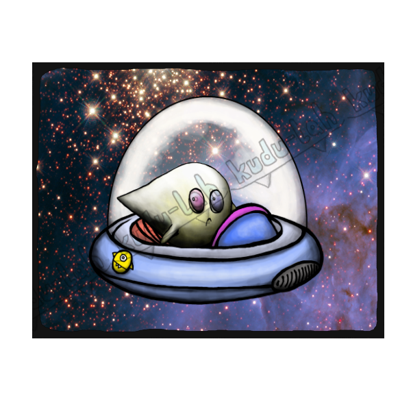 Boo-Scare Spaceship by kudu-lah / Awesome Critter Artwork featuring ...